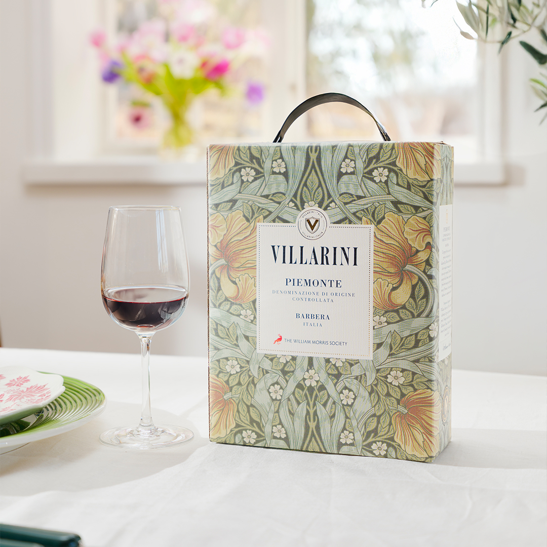 Villarini Piemonte Barbera William Morris Design Selection - Viva vin o mat