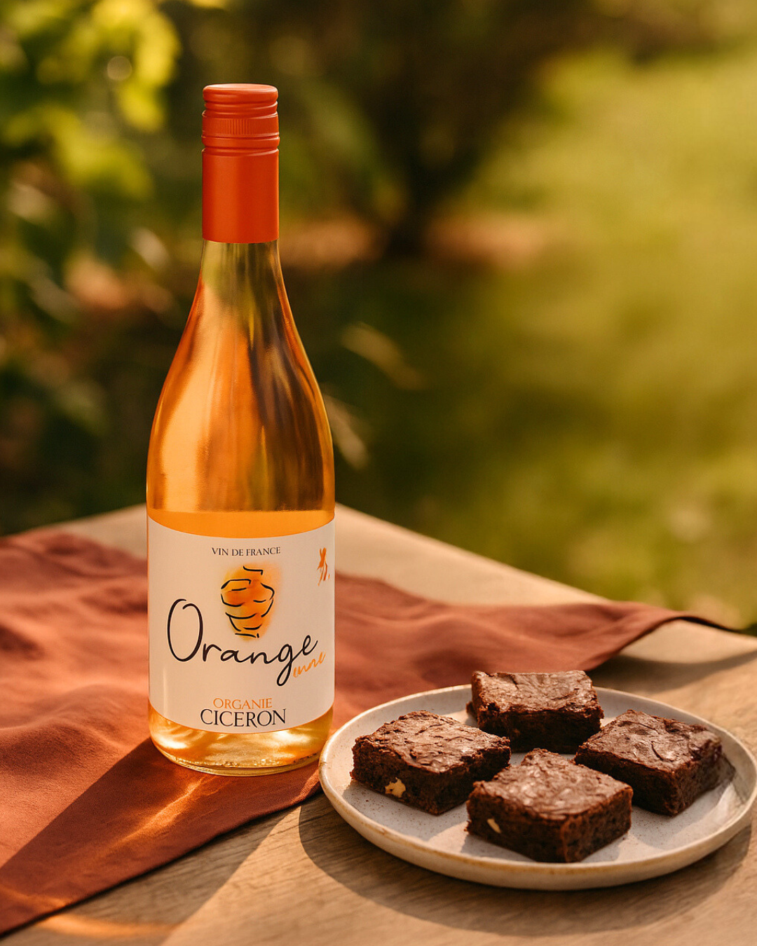 Orangevin + Choklad = Sant - Viva vin o mat